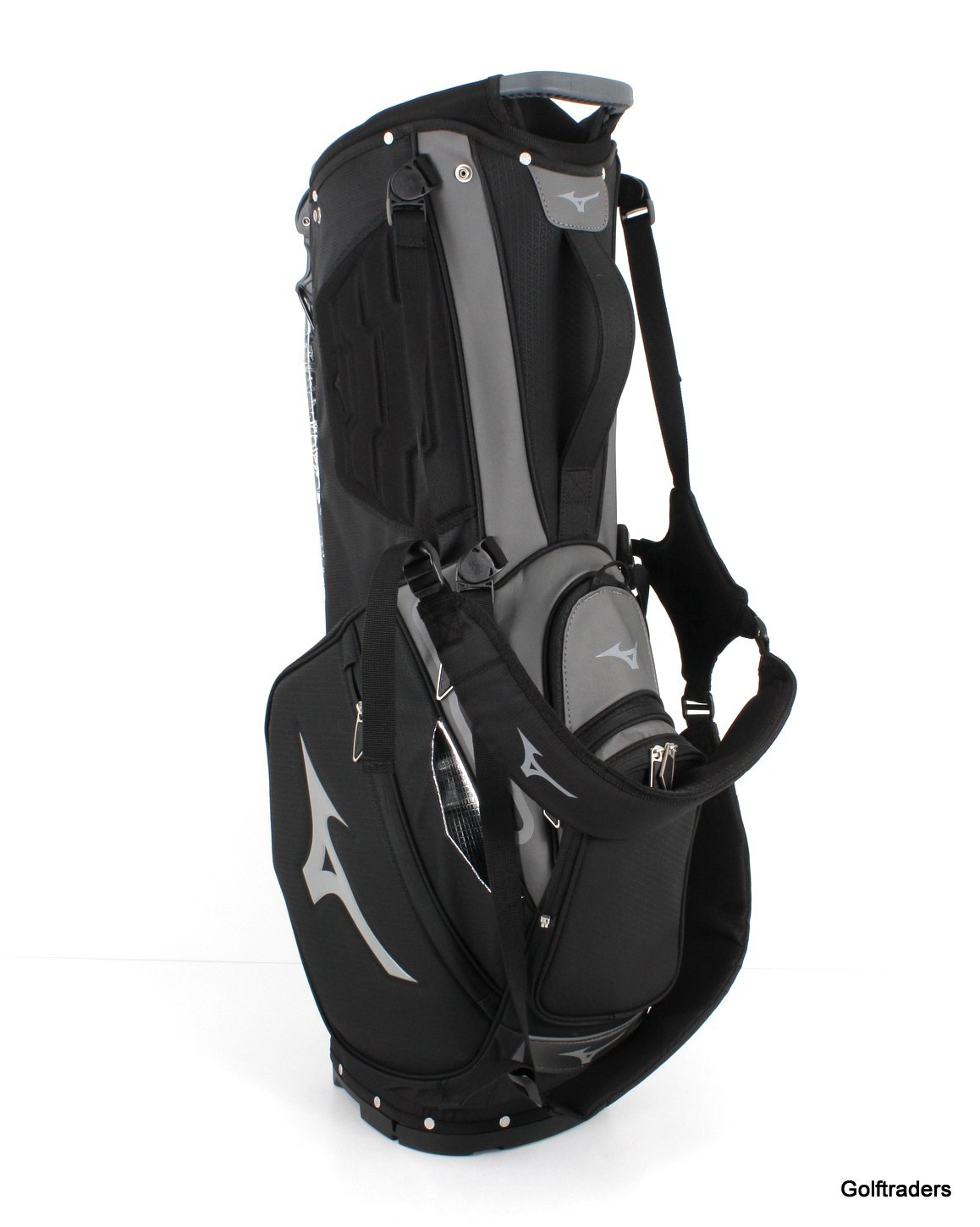 2018 BRAND NEW MIZUNO PRO 6 STAND BAG - 6 WAY TOP - BLACK #F882 just ...