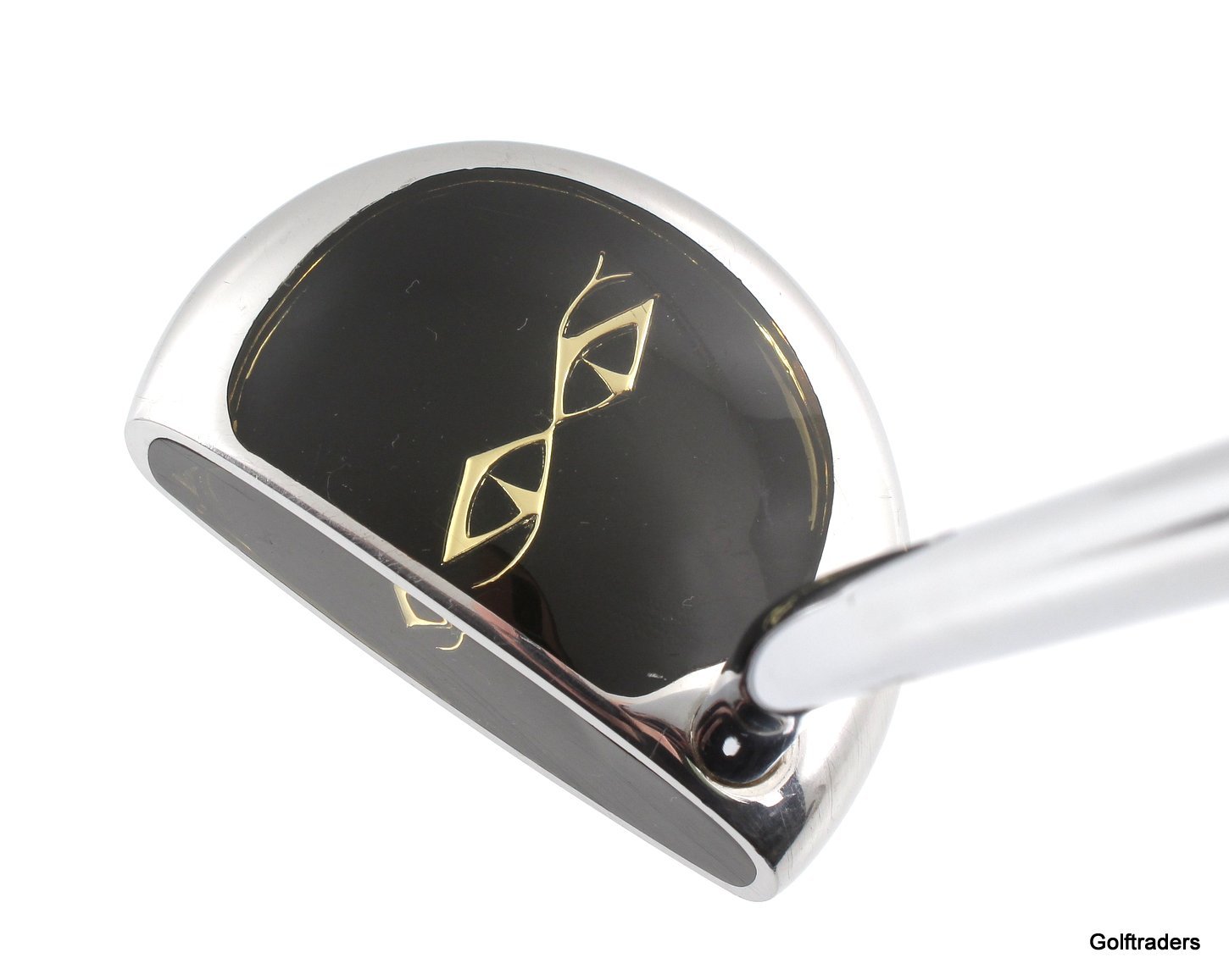 SNAKE EYES SIGHT LINE II PUTTER STEEL 35" + COVER - NEW GRIP #F1126 ...