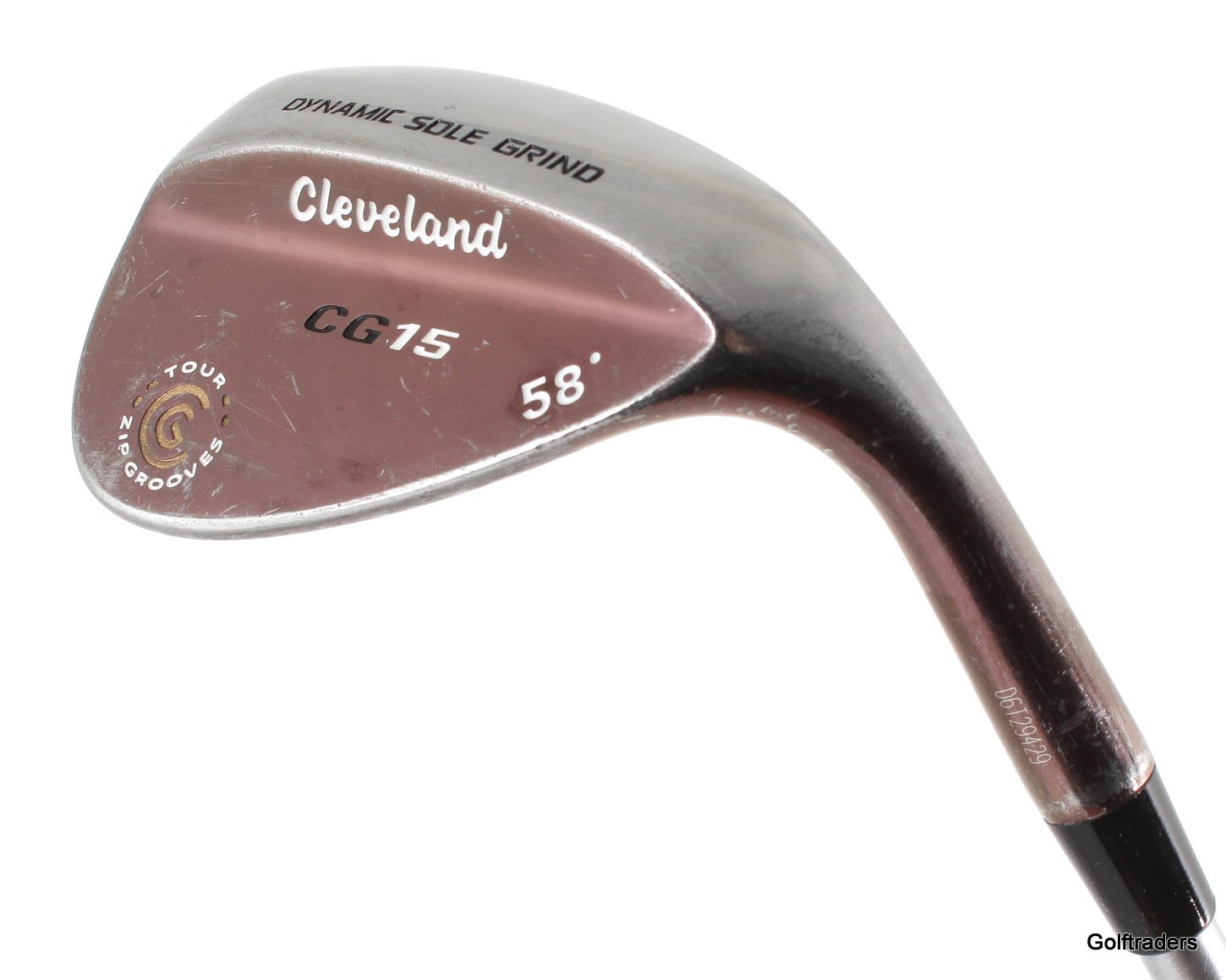 CLEVELAND CG15 LOB WEDGE 58º STEEL KBS TOUR C TAPER LITE STIFF FLEX # ...