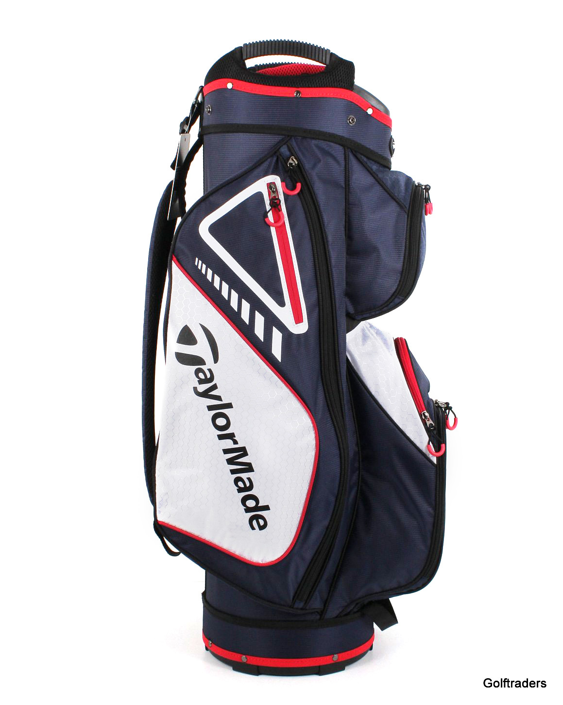 New Taylormade TM19 Chariot Select Cart Bag Navy / Red / White F3027 ...
