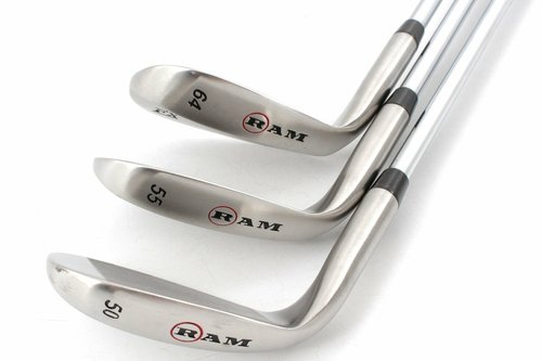 Ram FX Wedge Set Gap 50º, Sand 56º, Lob 64º Steel Wedge Flex F3620 just ...