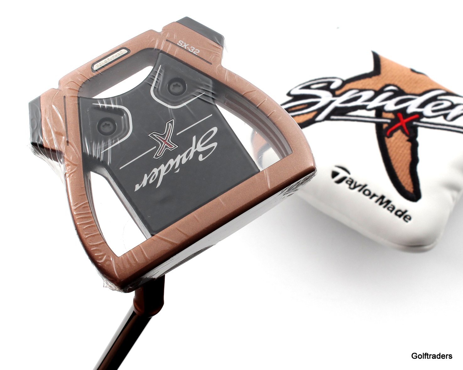 New 2019 Taylormade Spider X Copper Sightline Putter Steel 35" Cover ...