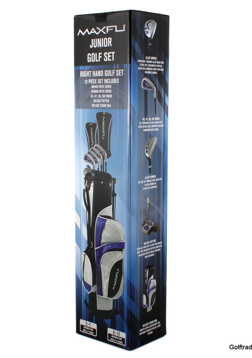 New Maxfli Junior Golf Set 10 Piece for Ages 9-12 Years Old F4700 just ...