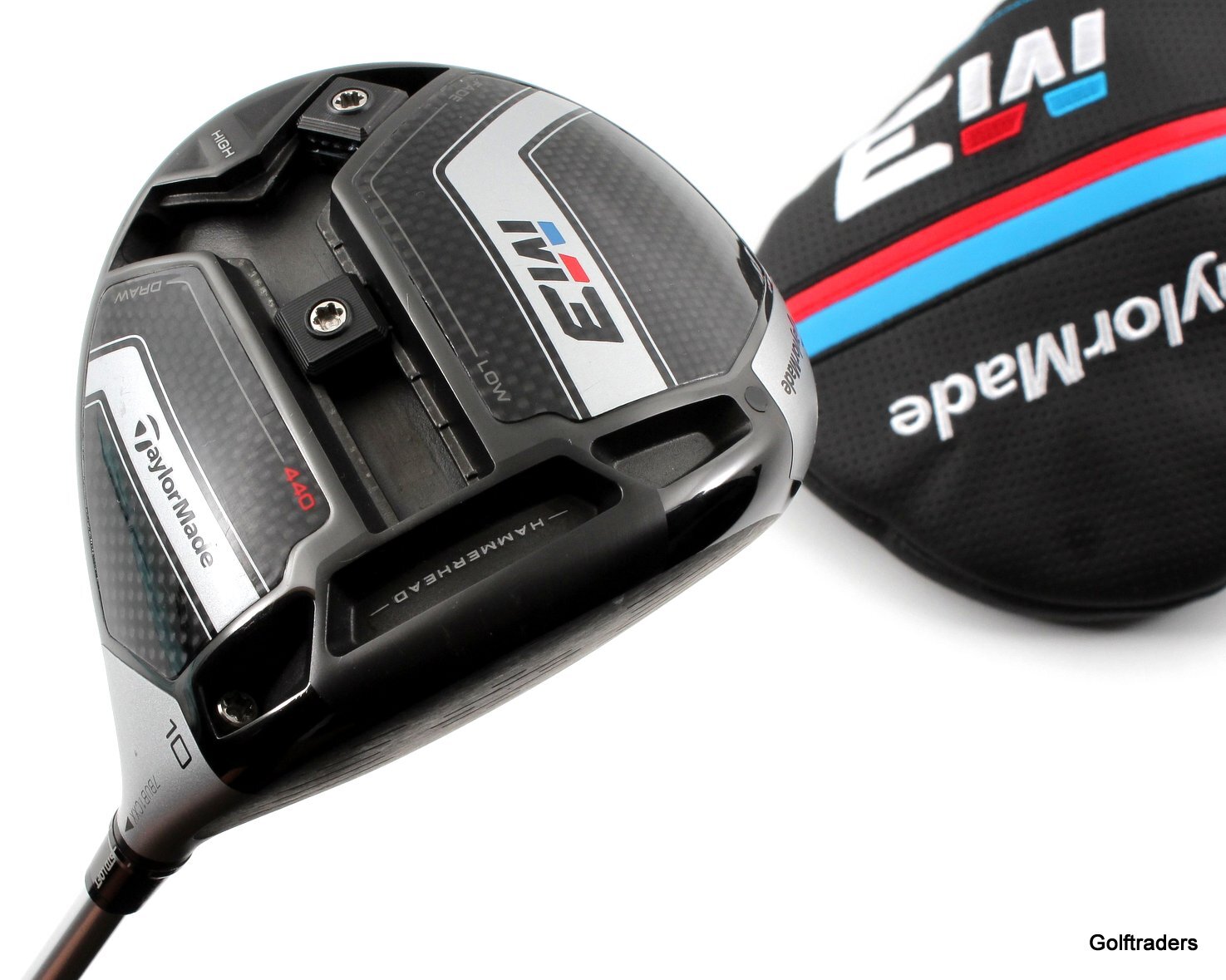 Taylormade M3 440 Driver 10º Graphite Extra Stiff Flex Cover F4890 just ...