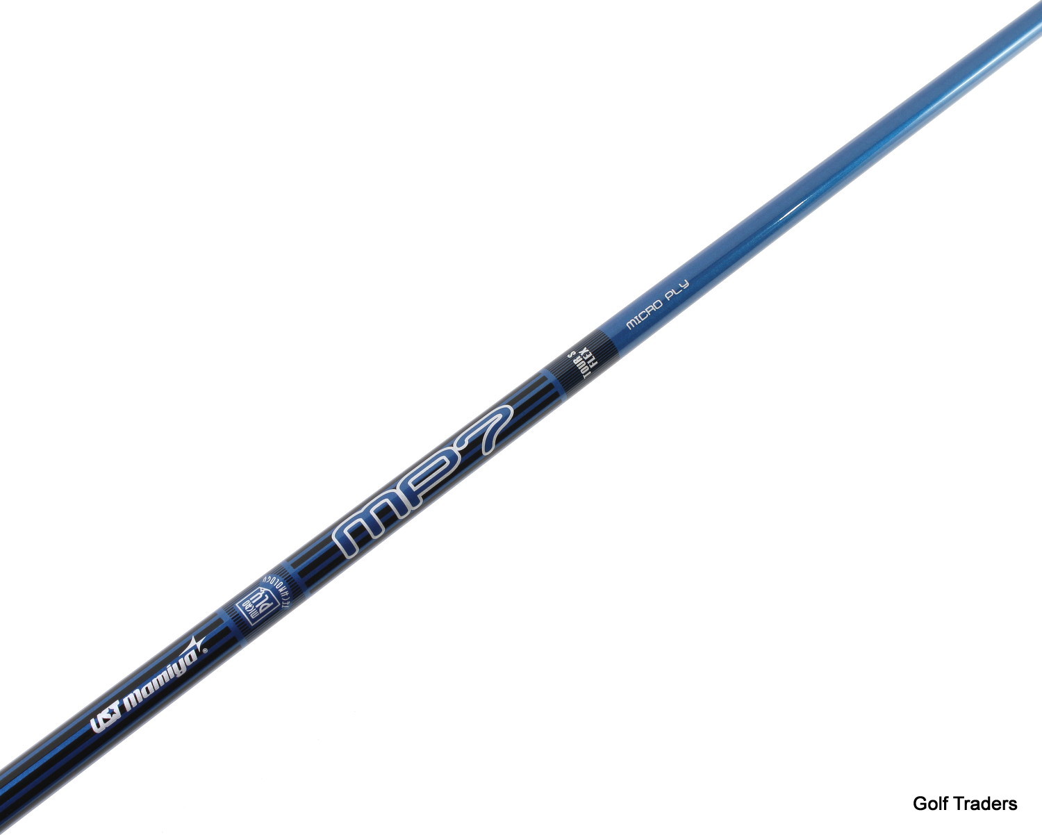 UST MAMIYA MP7 MICRO PLY DRIVER SHAFT TOUR STIFF + ADAPTER & GRIP NEW ...