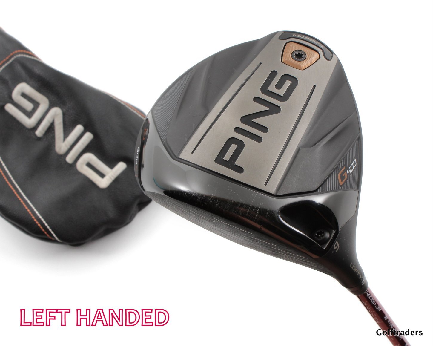 Ping G400 Driver 9º Graphite Stiff Flex Left Handed Cover F4448 just ...