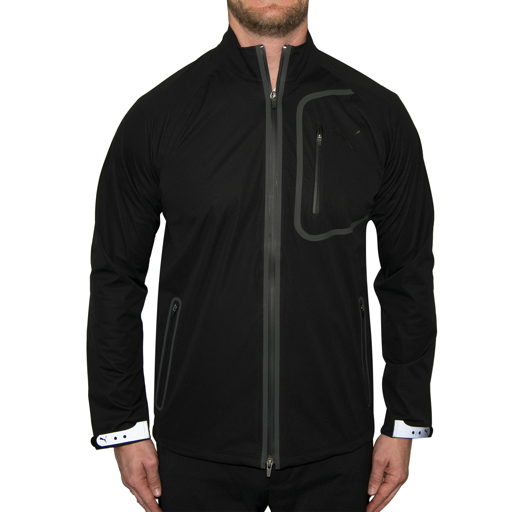 Puma Golf Storm Jacket - Black just $160.00, save $89.95!