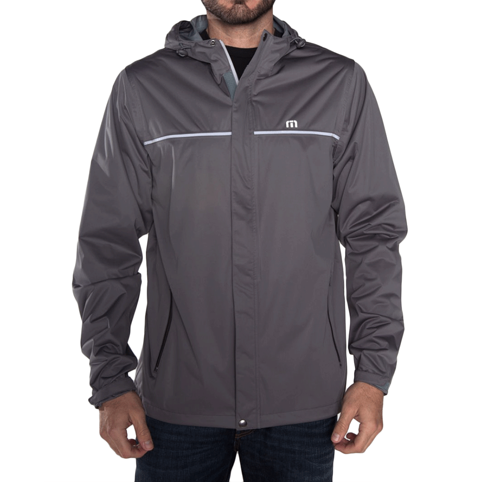 Travis Mathew Atticus Rain Jacket - Castlerock just $190.00, save $60.00!
