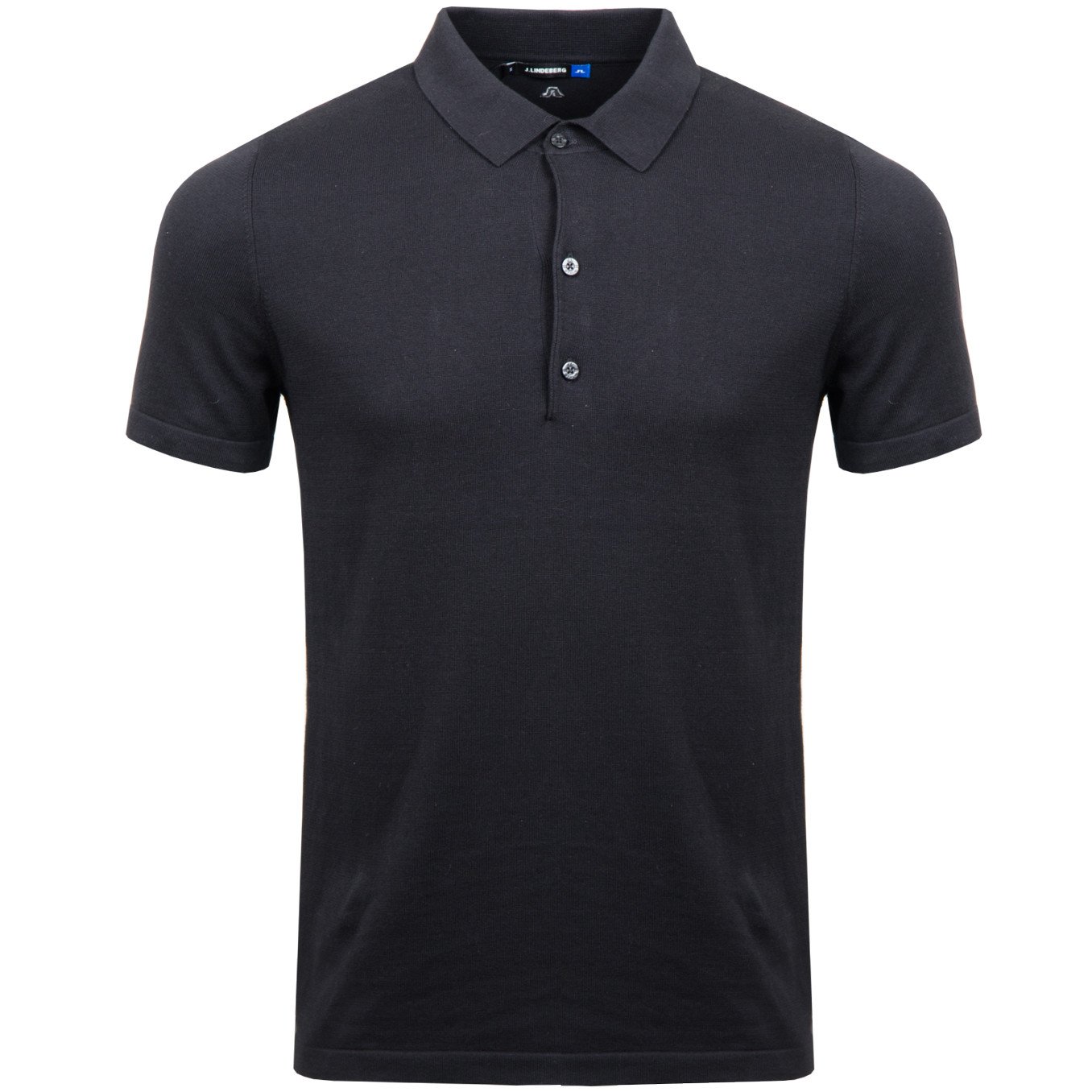 Adam Cotton Polo - Black just $149.00