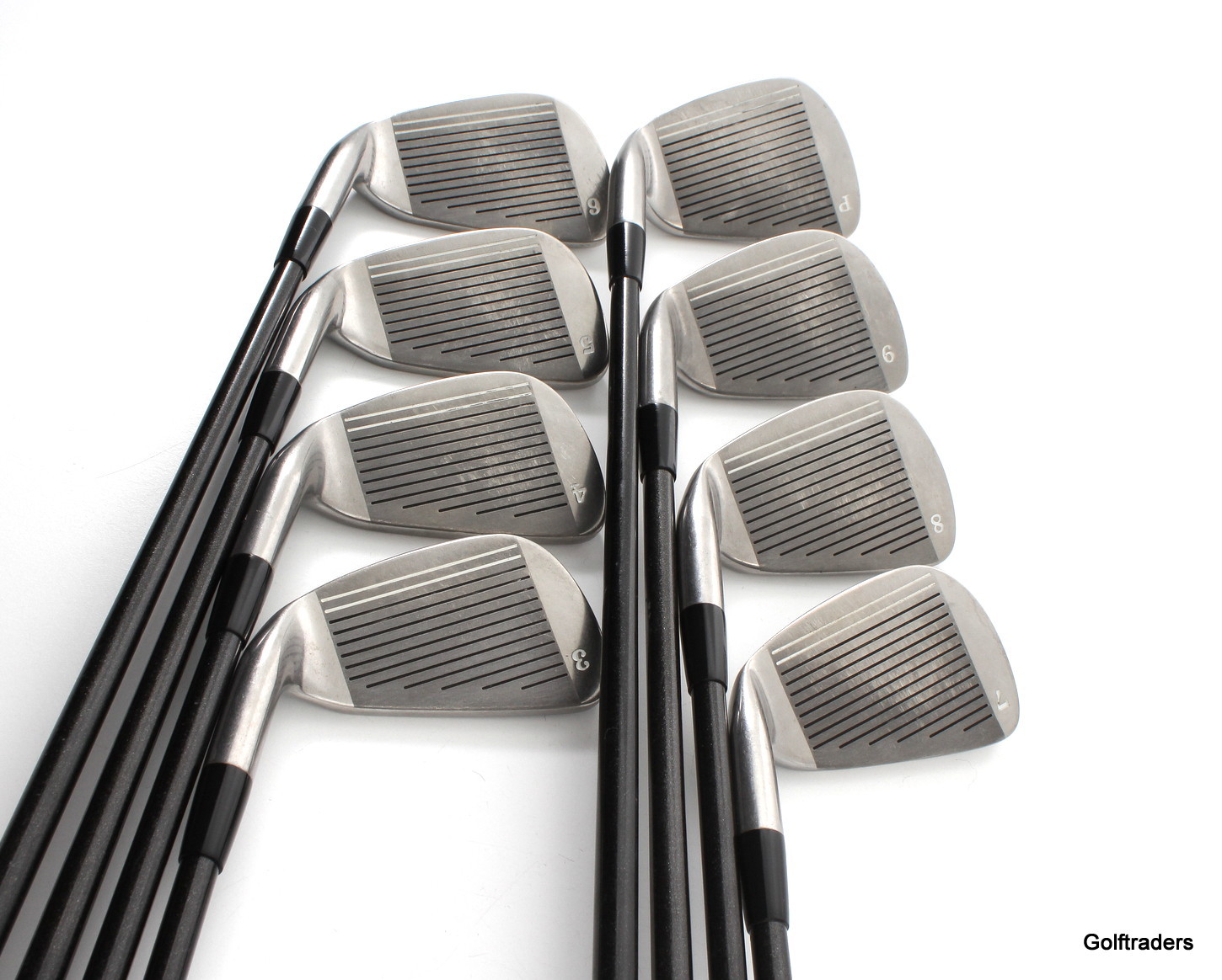 COUGAR RHYTHM OVERSIZE IRONS 3-PW BLACK DIAMOND GRAPHITE REGULAR FLEX ...