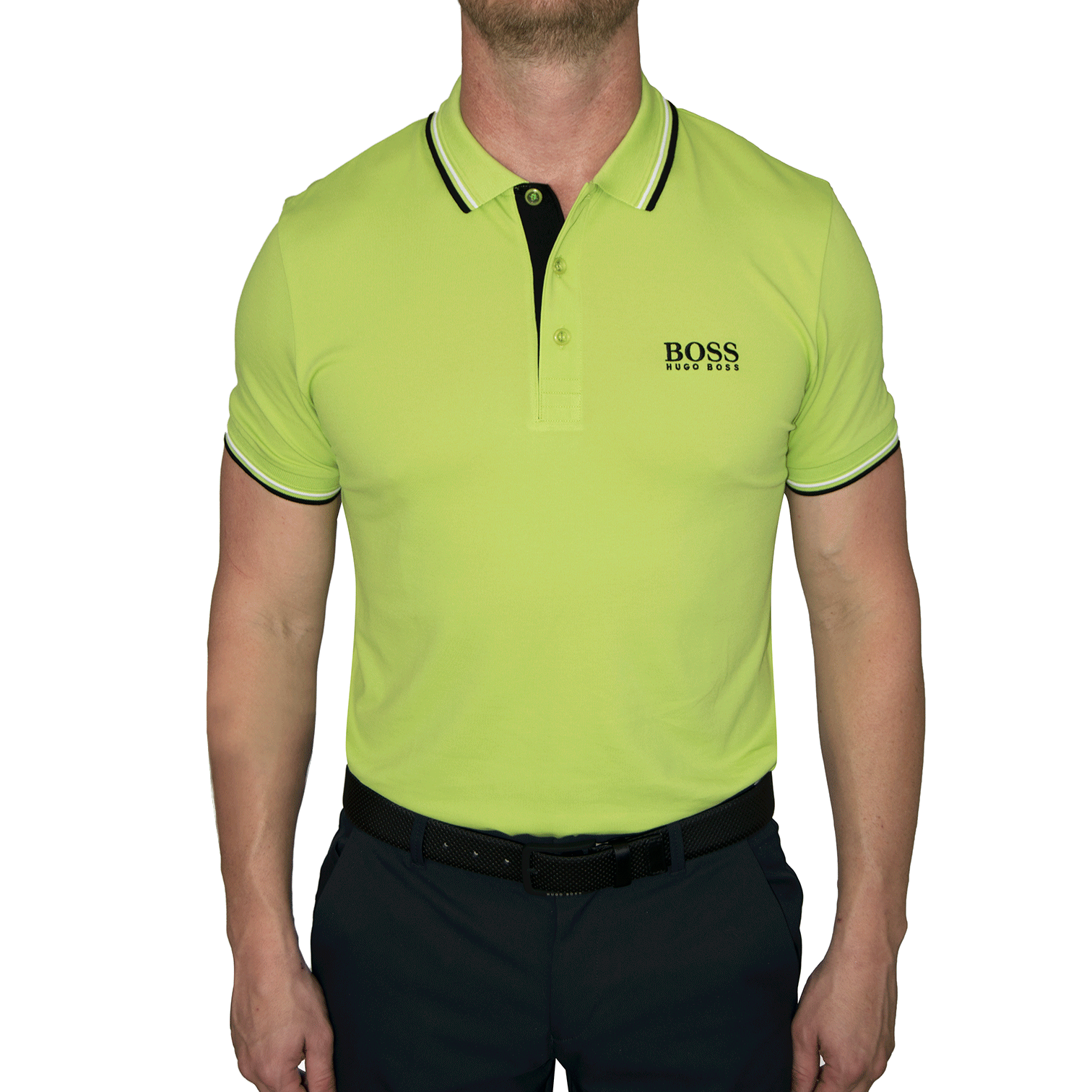 Hugo Boss Green Paddy Pro Golf Shirt - Light Pastel Green just $99.00 ...