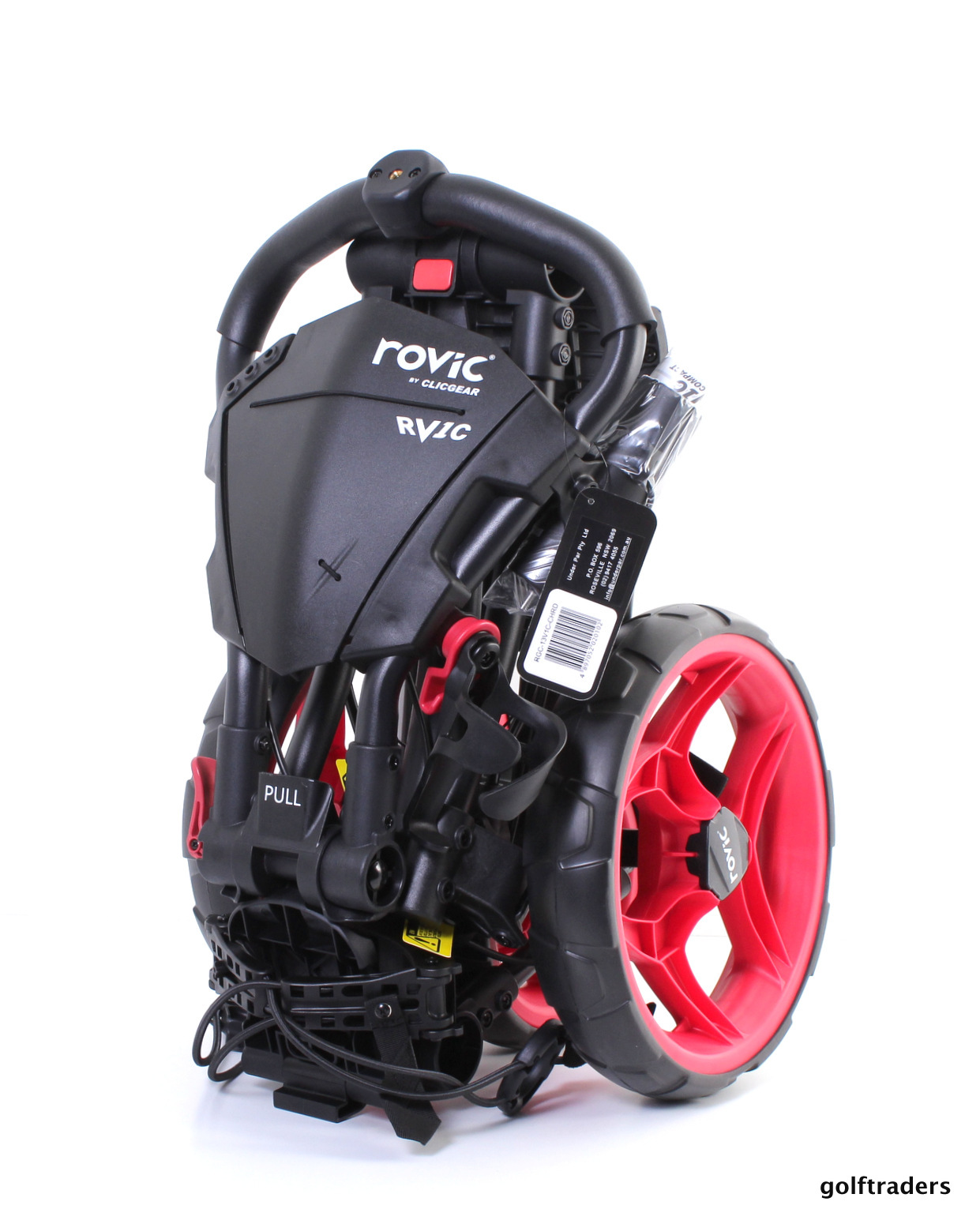 CLICGEAR ROVIC RV1C BUGGY - CHARCOAL / RED - NEW - #D5013 just $269.00