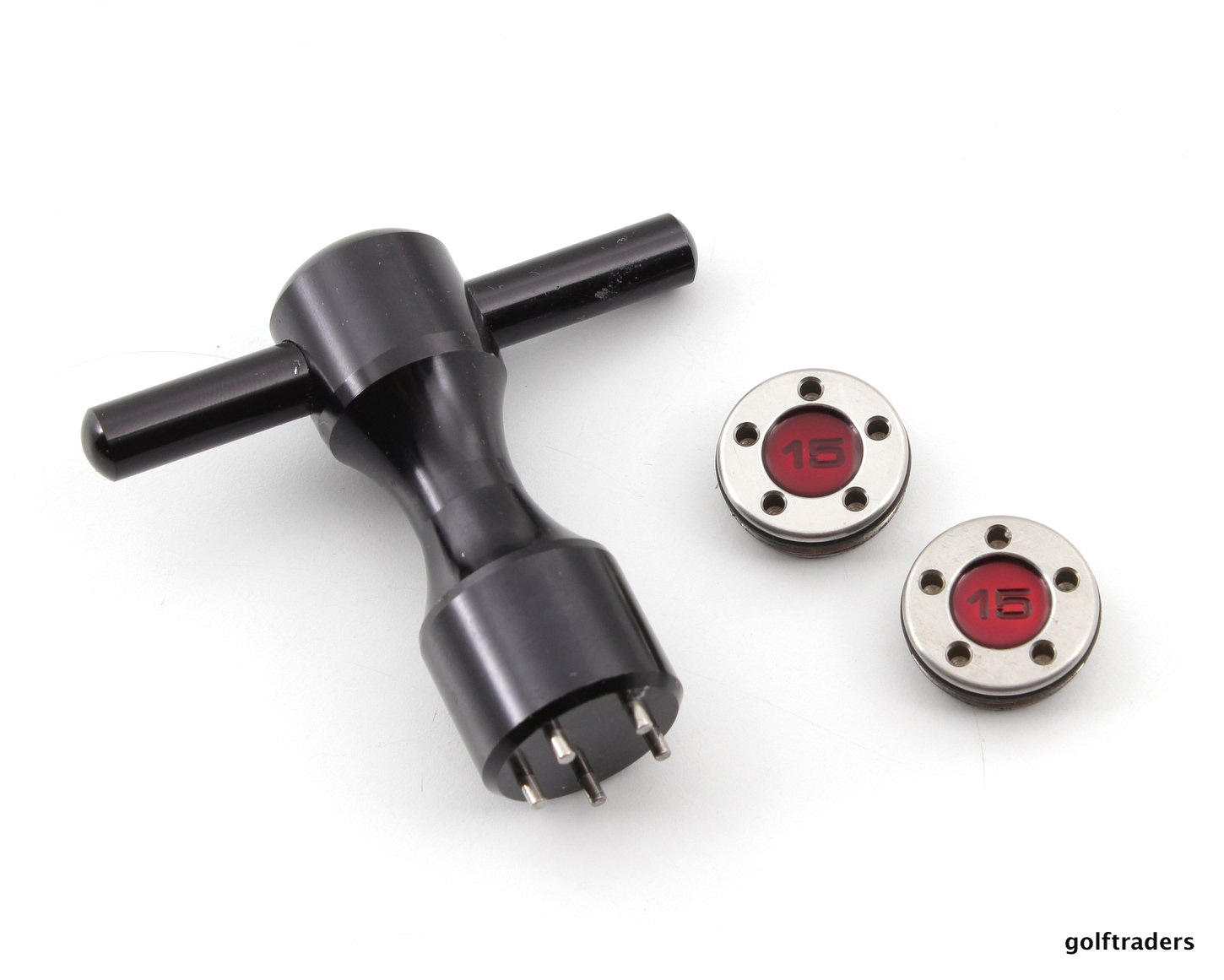 SCOTTY CAMERON BLACK STEEL PUTTER WRENCH & GOLO MODEL 15 GRAM WEIGHT ...