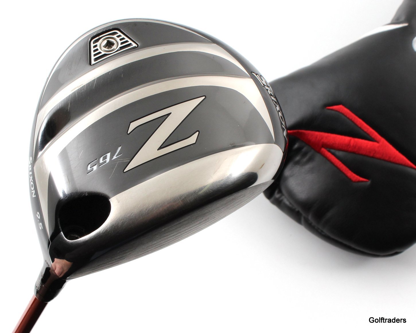 SRIXON Z765 DRIVER 9.5º GRAPHITE MIYAZAKI 70 STIFF FLEX + COVER #F1836 ...
