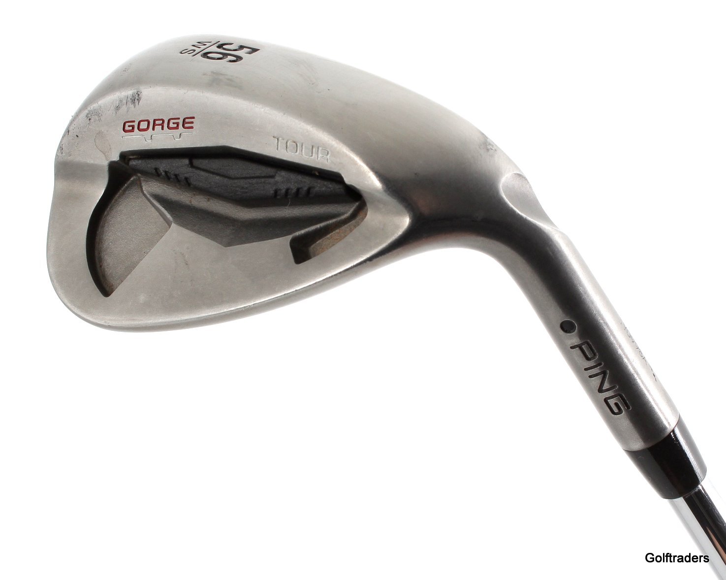 Ping Gorge Tour Black Dot Sand Wedge 56/WS Steel Stiff Flex New Grip ...