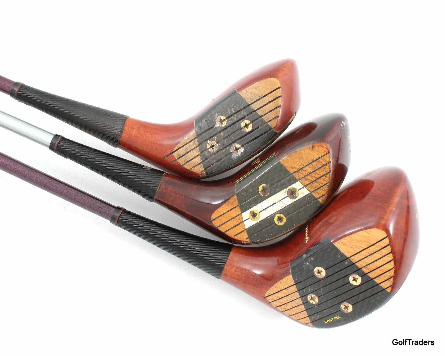 Honma Vintage Wood Set Driver, 3, 4 Wood Graphite Regular Covers LH ...