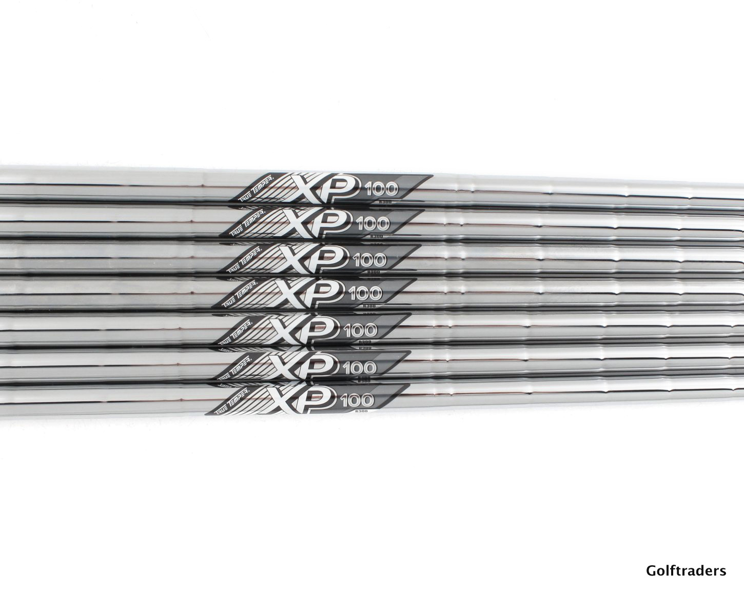 TRUE TEMPER XP 100 STEEL 4-PW IRON SHAFTS REGULAR .370 TIP 1/2" LONGER ...
