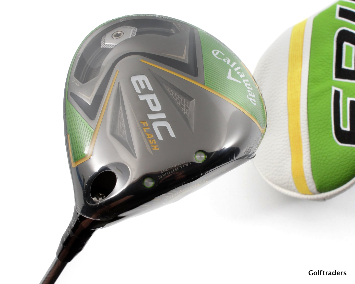 New Callaway Epic Flash Driver 12º Graphite Seniors Flex Cover F4379 ...