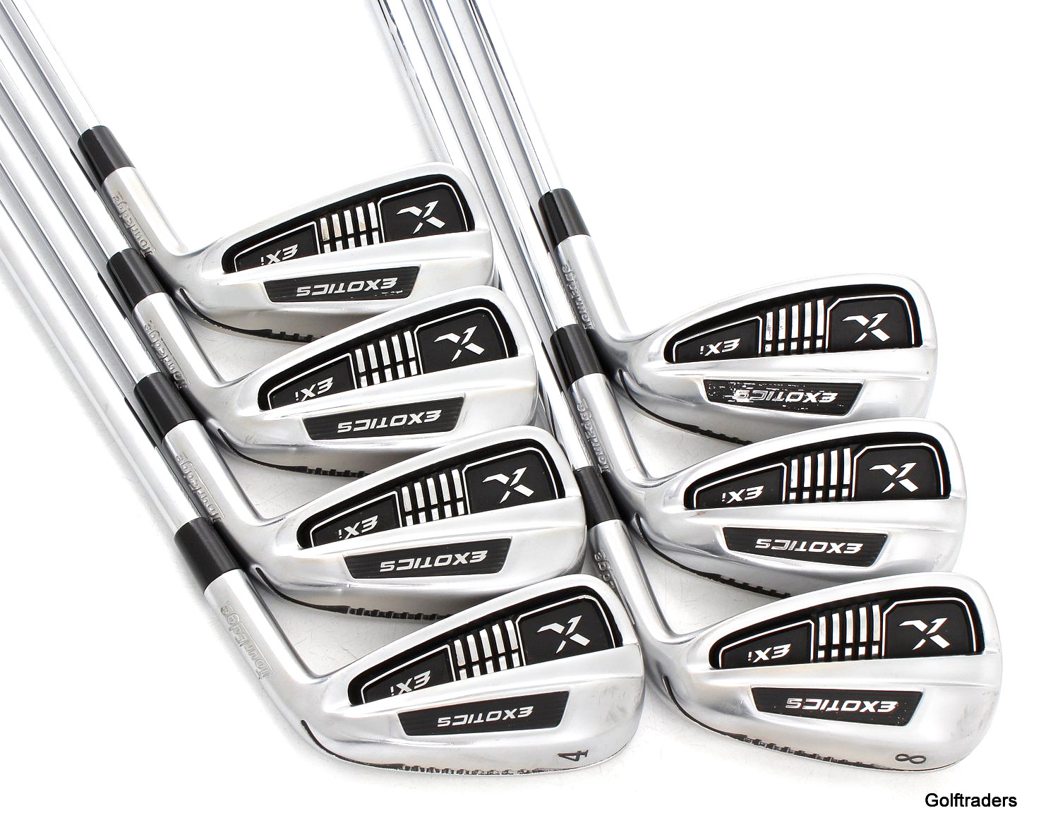 Tour Edge Exotics EXi Irons 4-PW Steel Regular Flex (+1" Longer) G703 ...