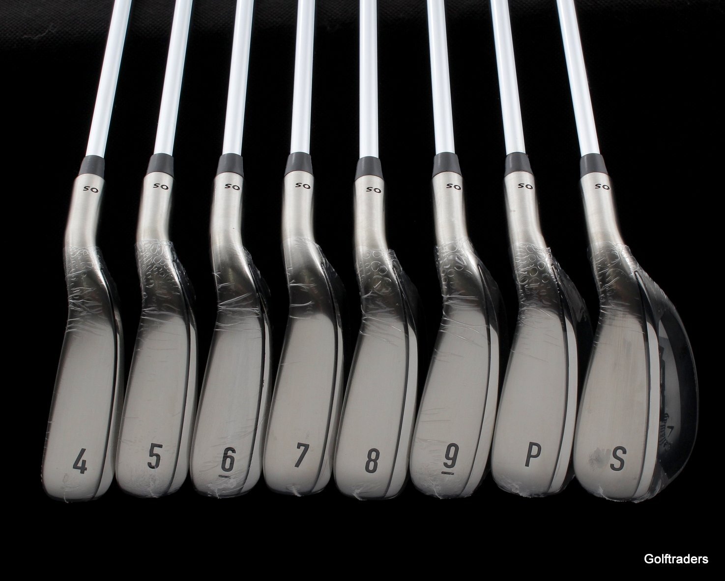 New Callaway XR OS Irons 4-PW & SW STEEL TT Speedstep 80 Steel Reg Flex ...