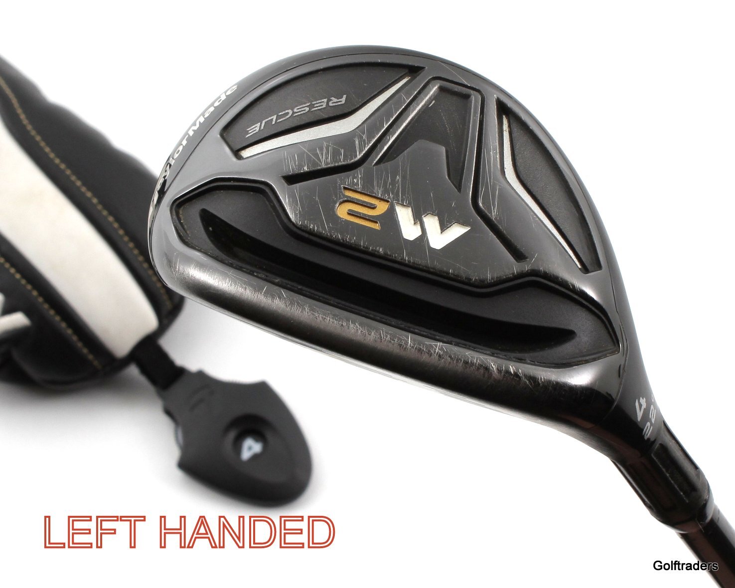 Taylormade M2 4 Hybrid 22º Graphite Stiff Flex Left Handed G1059 just ...