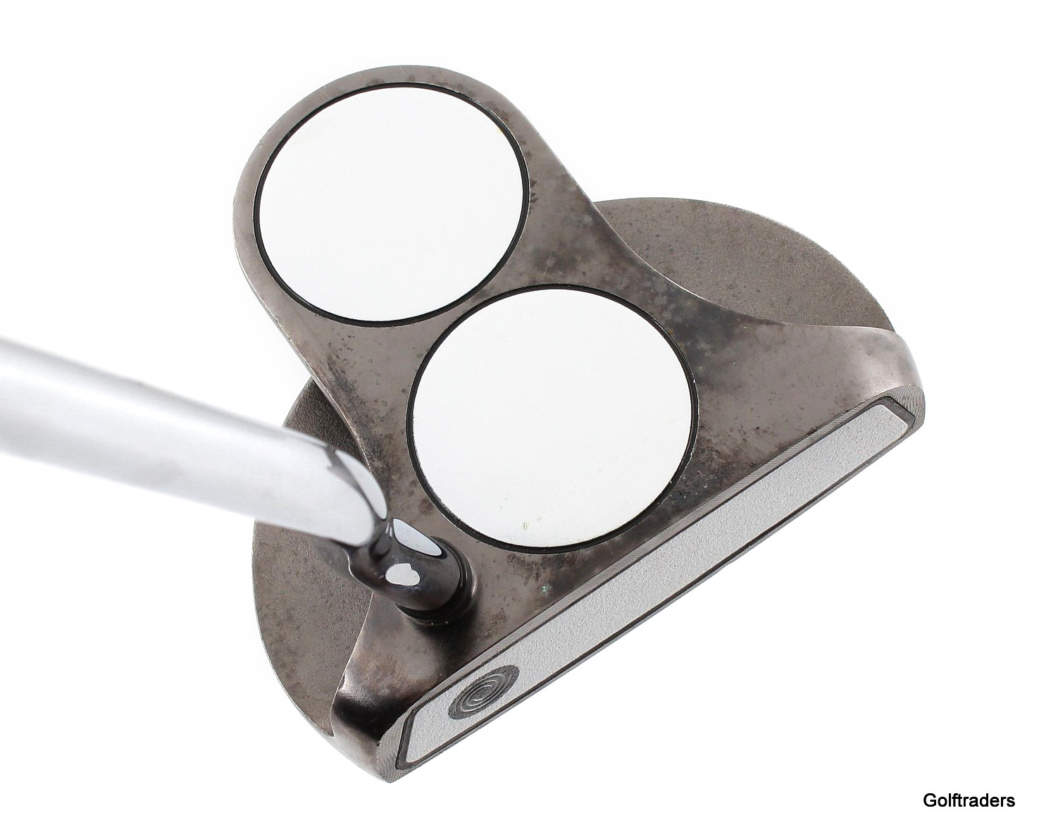 Odyssey White Ice 2 Ball Putter Steel 35" Cover Left Handed G1186 just ...