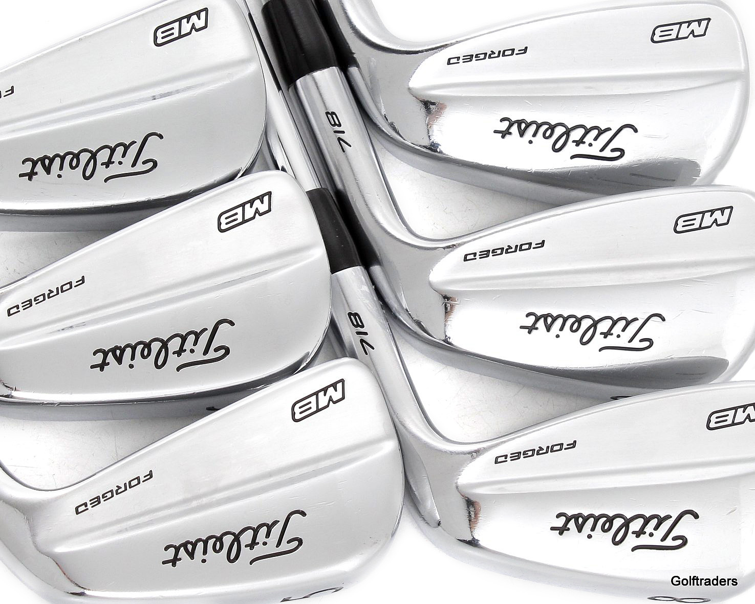 Titleist MB Forged 718 Irons 5-PW Steel Stiff Flex G1249 just $789.00