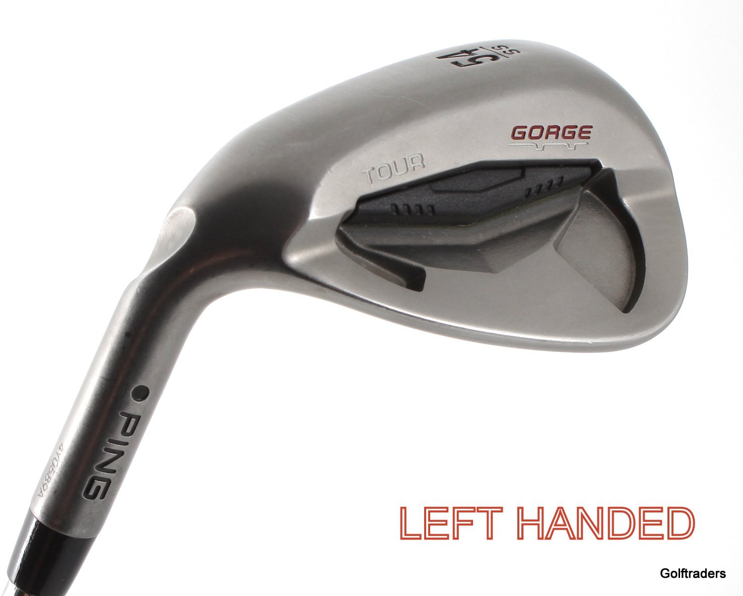 Ping Tour Gorge SS Black Dot Sand Wedge 54º Steel Stiff LH New Grip ...