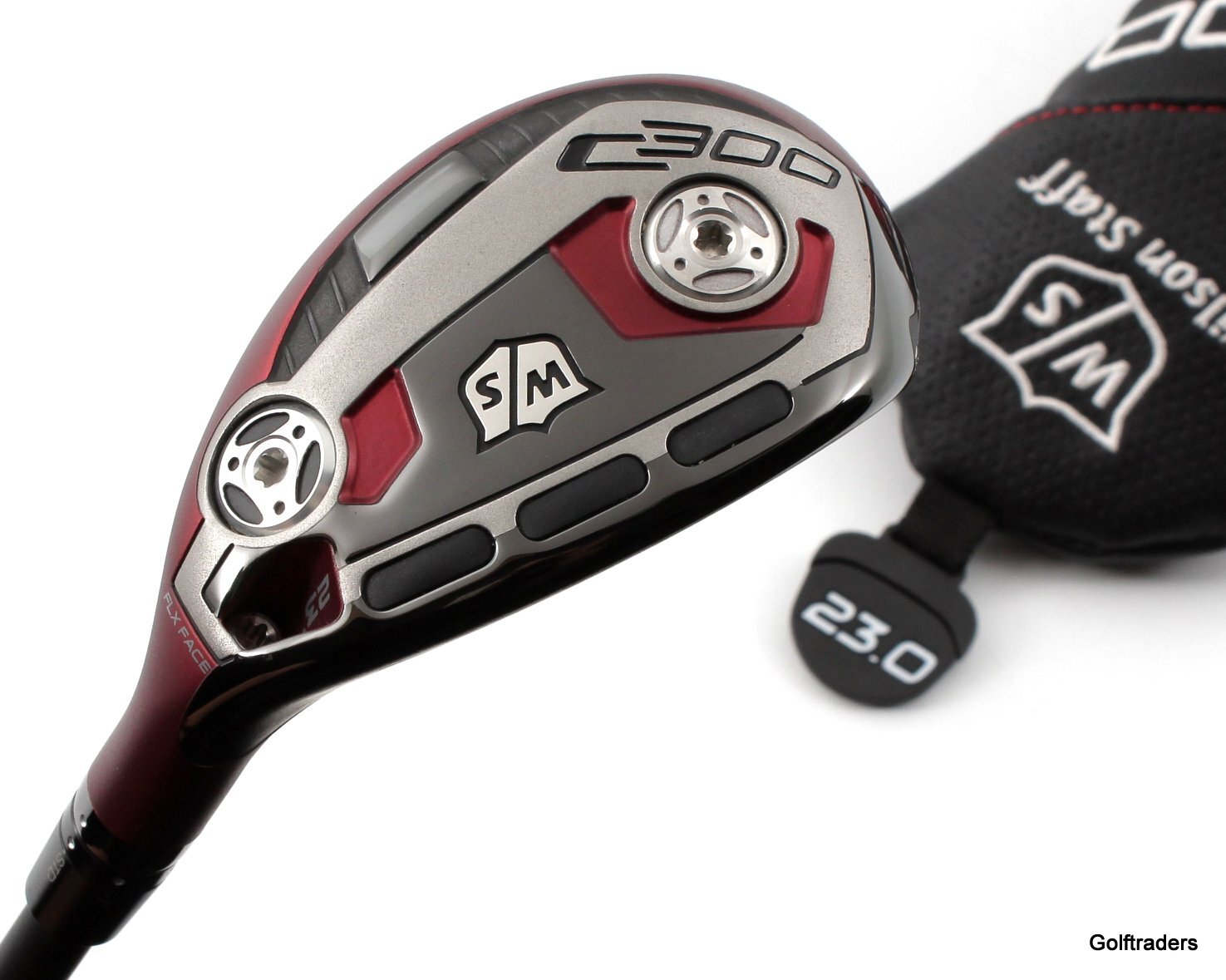 Wilson Staff C300 Flex Face Hybrid 23° Graphite Stiff Flex Cover G1833 ...