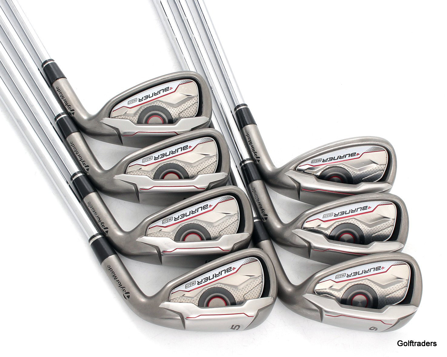 Taylormade Burner OS Irons 5-SW Steel Stiff Flex G1856 just $429.00
