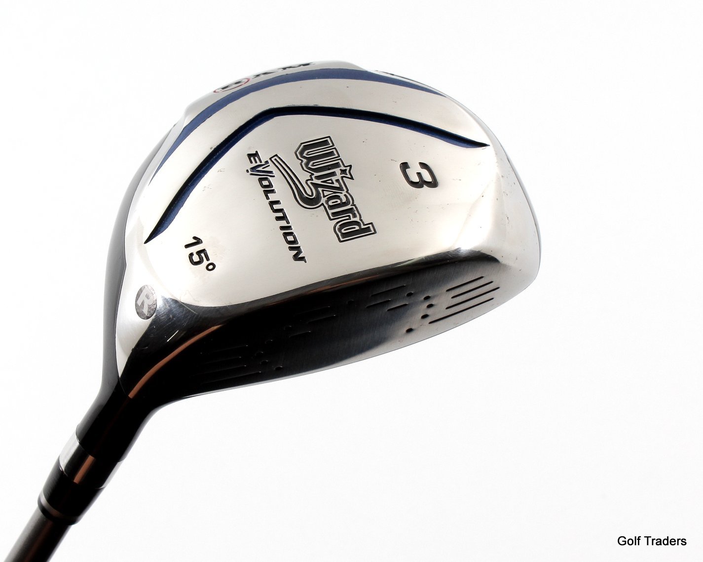 RAM WIZARD EVOLUTION 15º 3 WOOD GRAPHITE REGULAR FLEX - NEW GRIP #D5187 ...