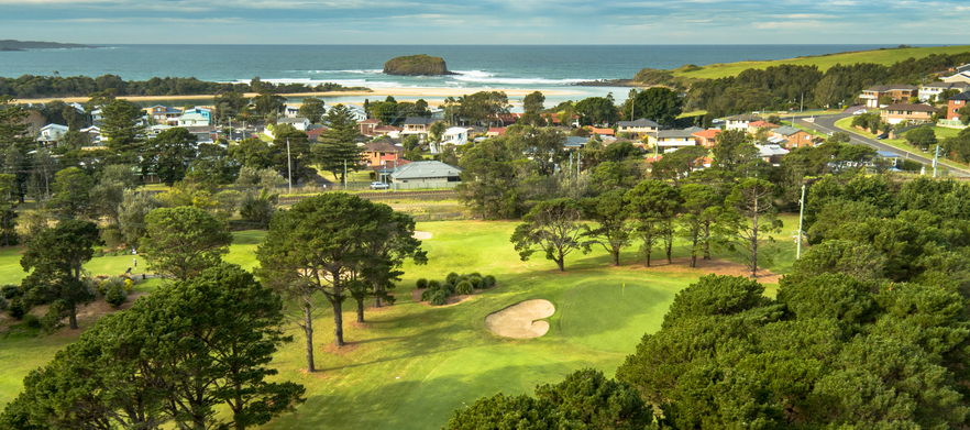 18 Holes for Two in a Motorised Cart at the Stunning Kiama Golf Club ...