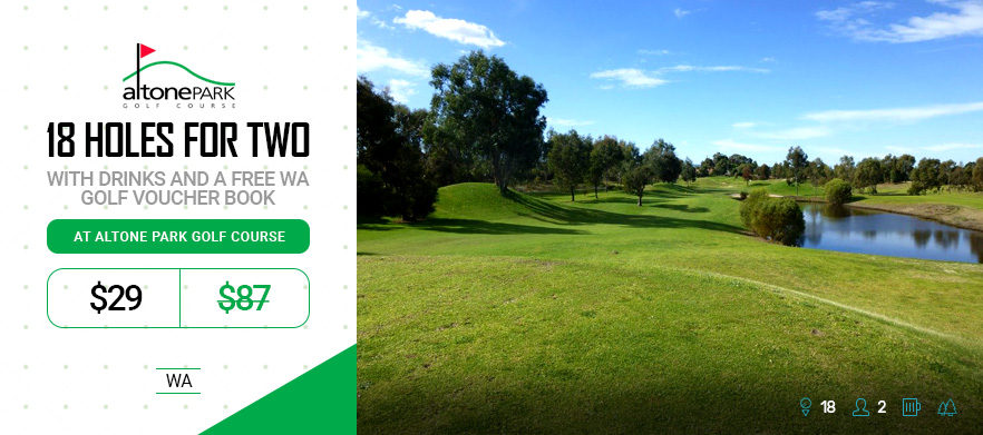 18 Holes for Two with Drinks at Altone Park Golf Course, Including a ...
