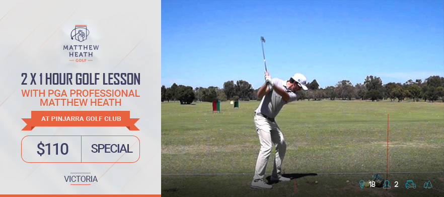 2 X 1 hour Golf Lesson at Pinjarra Golf Club with PGA Professional ...