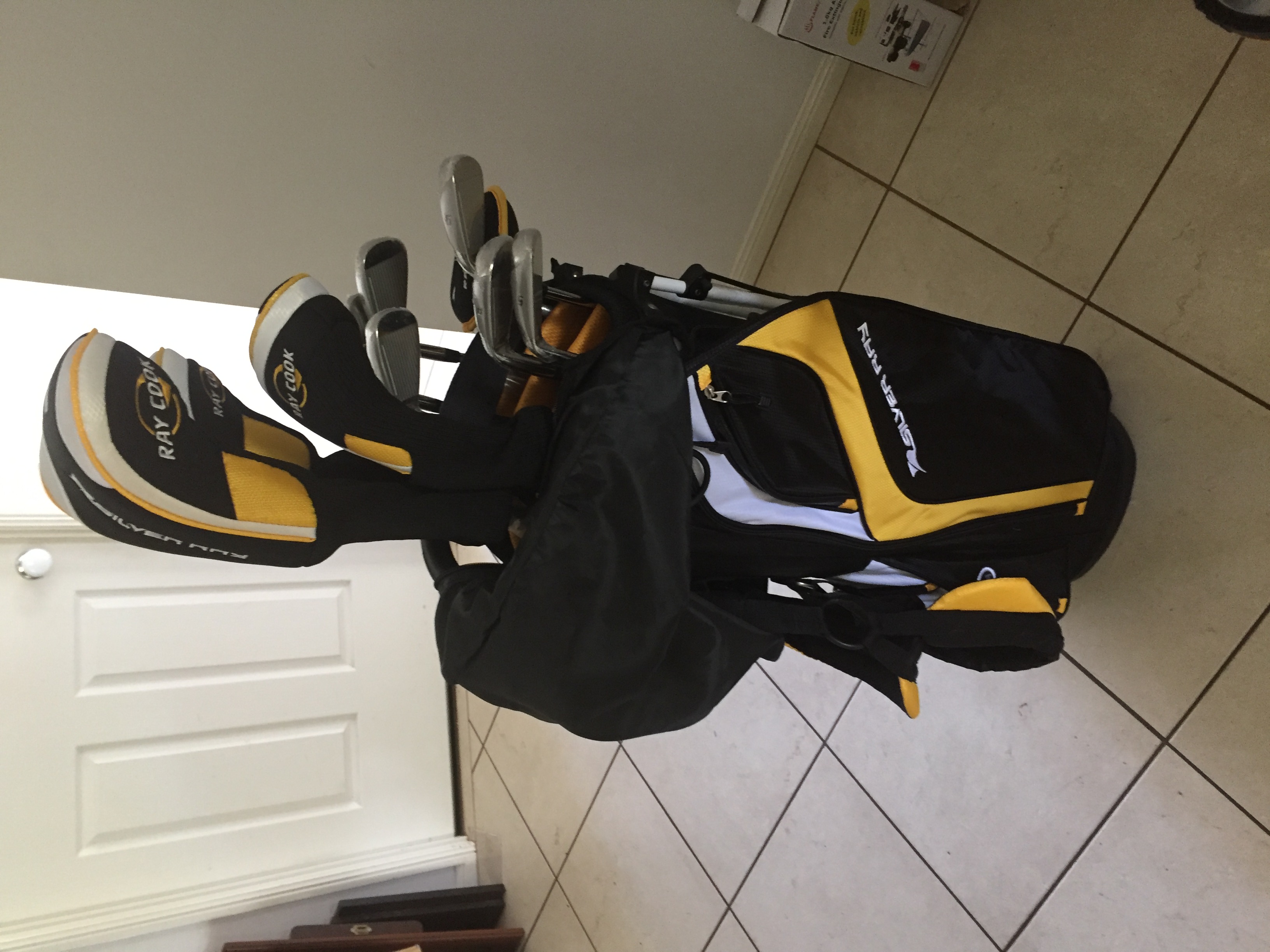 Silver Ray Cook Golf Clubs Set with Bag just $350.00, save $50.00!