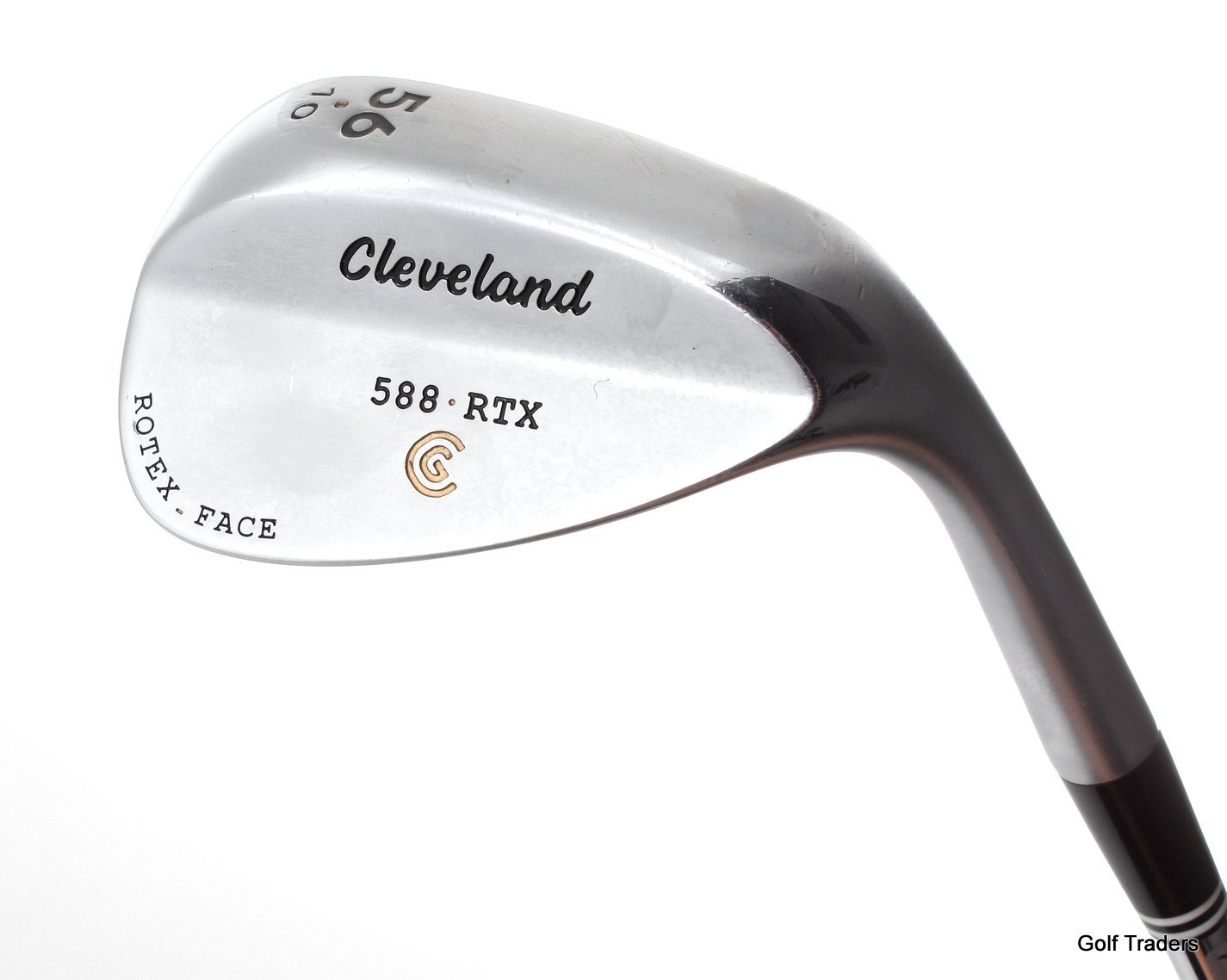 CLEVELAND 588.RTX ROTEX FACE SAND WEDGE 56° STEEL WEDGE FLEX - #D5363 ...