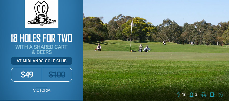 18 Holes for 2 with a Shared Cart & Beers at Midlands Golf Club! just ...