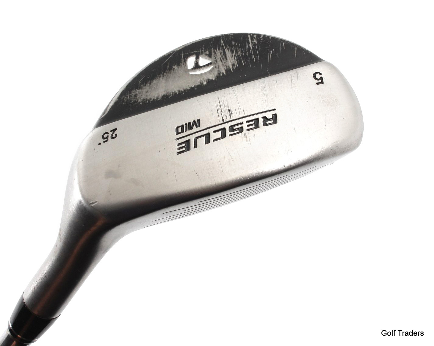 TAYLORMADE RESCUE MID 5 HYBRID 25º STEEL REGULAR FLEX - NEW GRIP #D3758 ...