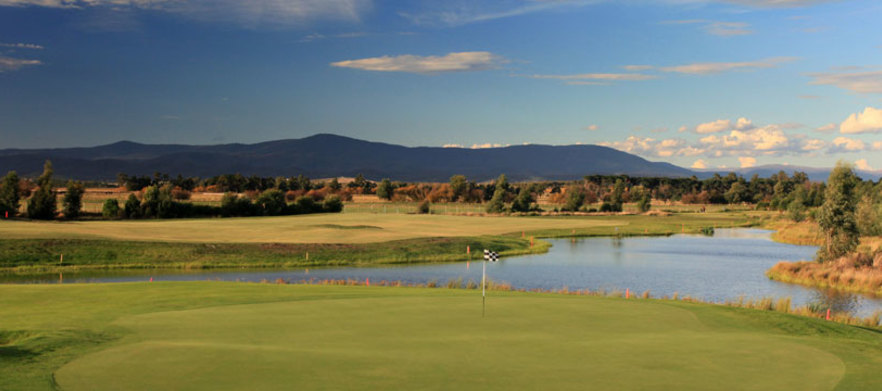 18 Holes for two with a Motorised Cart at Yering Meadows Golf Club just ...