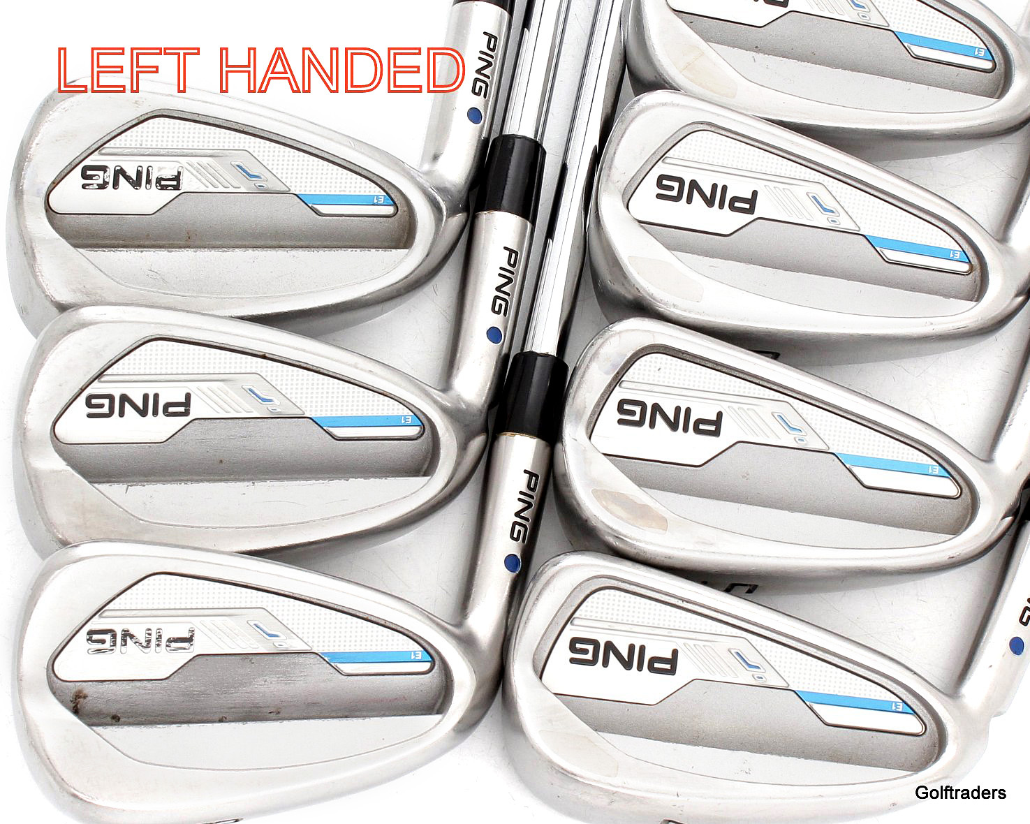 Ping i E1 Irons 4-PW Steel Regular Flex Left Handed G3192 just $569.00