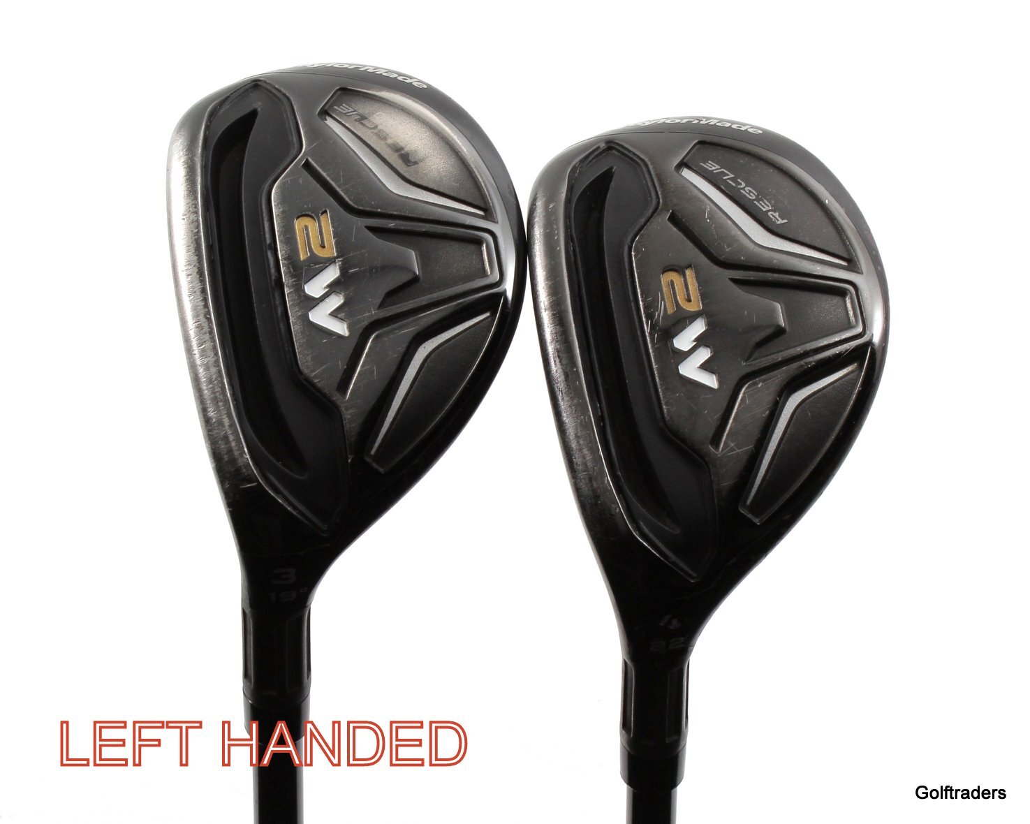 Taylormade M2 Set 3 & 4 Hybrids 19º & 22° Graphite Stiff Left Handed ...