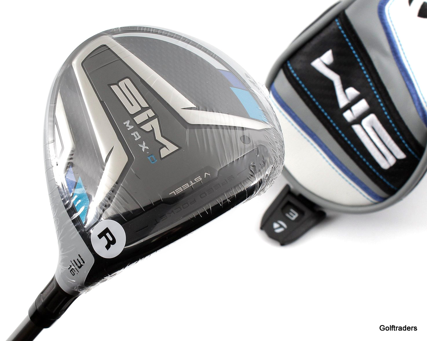 New Taylormade Sim Max D 3 Wood 16º Graphite Regular Flex Cover G4478 ...