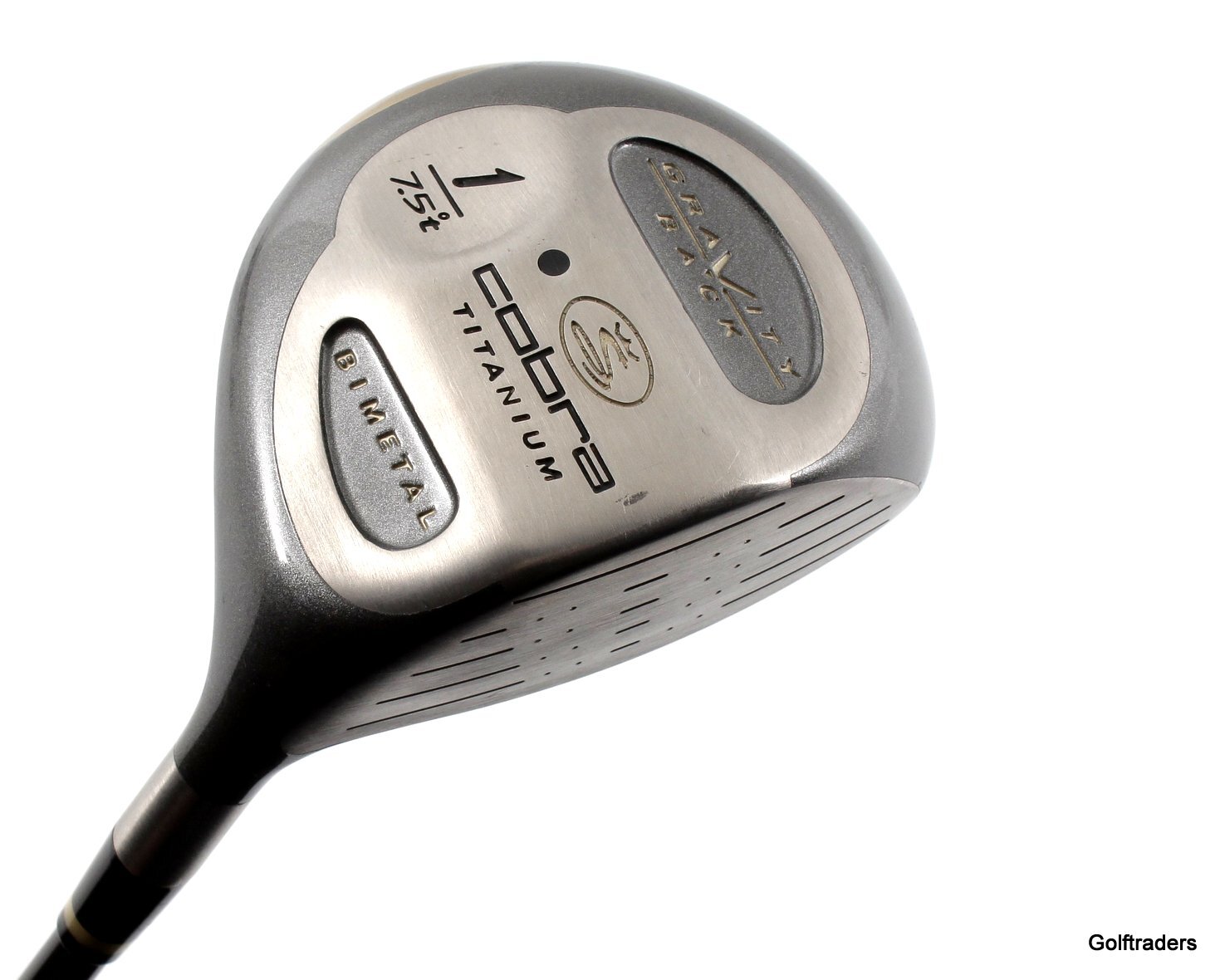 Cobra Titanium GB Bi Metal Driver 7.5º Graphite Stiff Flex New Grip ...
