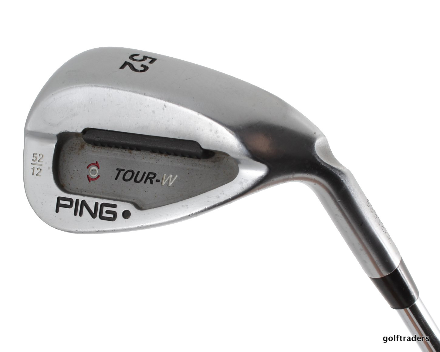 PING TOUR-W BLACK DOT 52.12 52º GAP WEDGE AWT STEEL STIFF FLEX - #D5760 ...