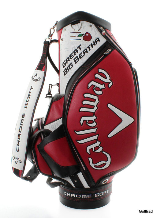 New Callaway XR GBB Staff Cart Bag Red / Black / White - Ex Floor Stock ...