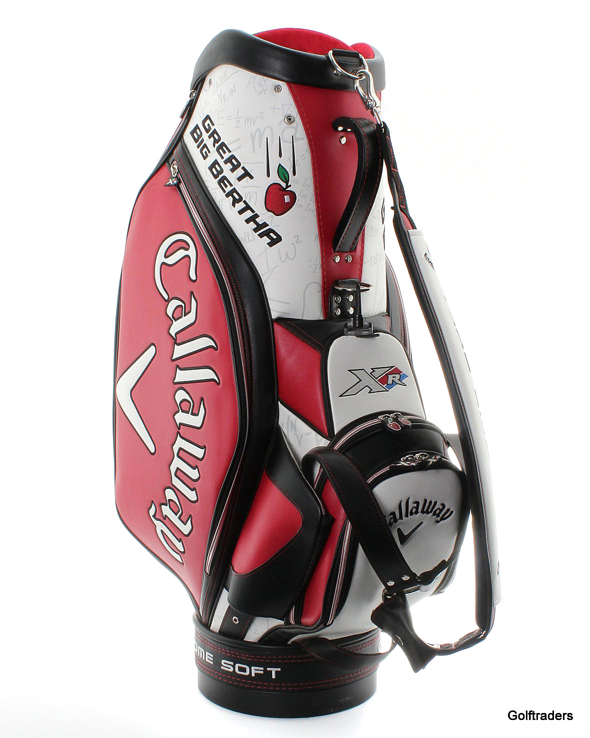 New Callaway XR GBB Staff Cart Bag Red / Black / White - Ex Floor Stock ...