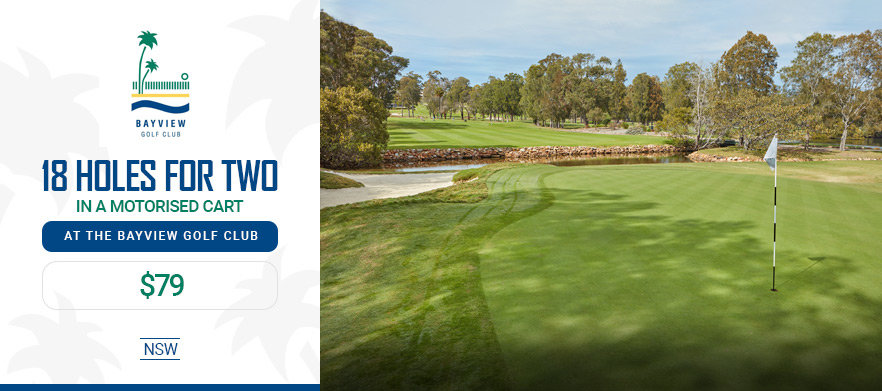 18 Holes For Two in a Motorised Golf Cart at The Stunning Bayview Golf ...