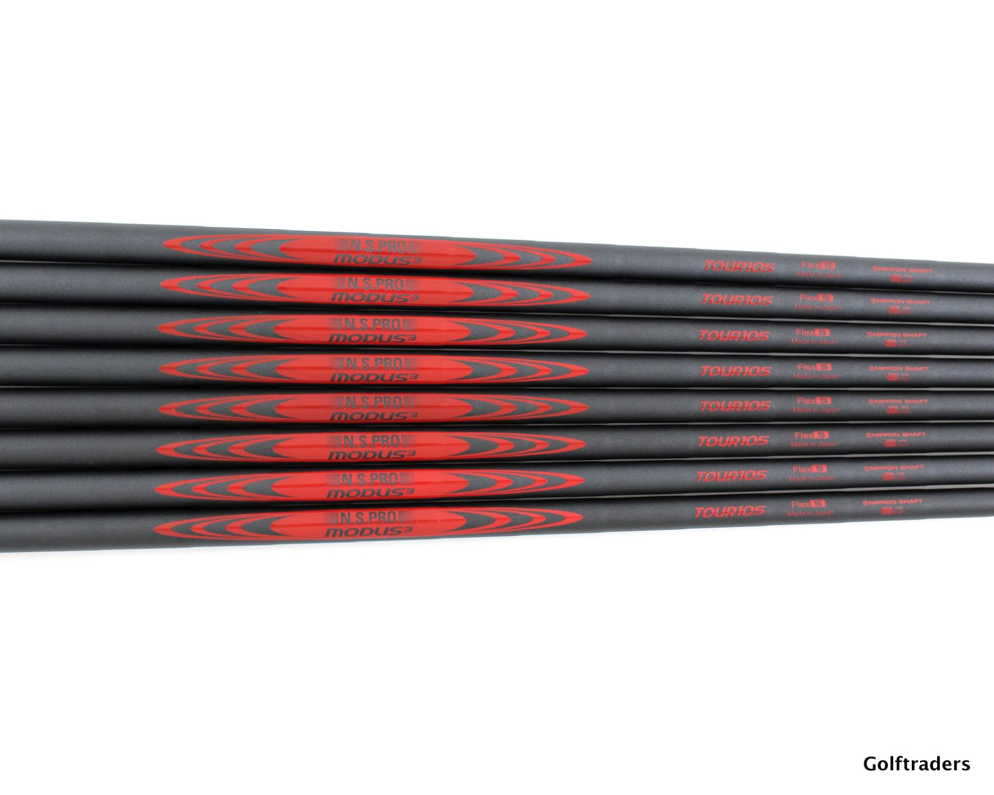 NS PRO MODUS 3 TOUR 105 BLACK STEEL 4-PW IRON SHAFTS STIFF .355 - NEW SH4696 just $449.00