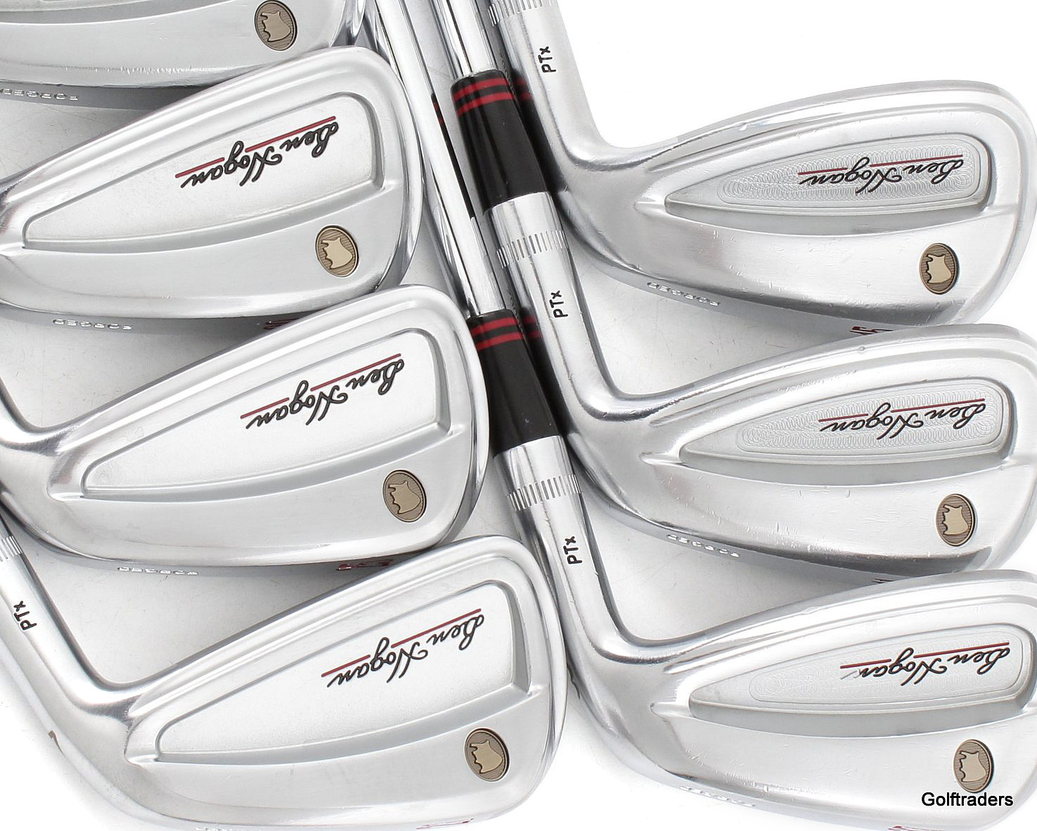 Ben Hogan Forged PTx Irons 4-PW Steel Stiff Flex New Grips G5253 just ...