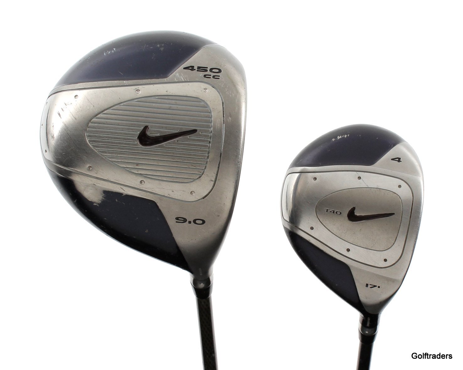 Nike Driver 9º & 4 Wood 17º Graphite Regular Flex New Grips H124 just ...